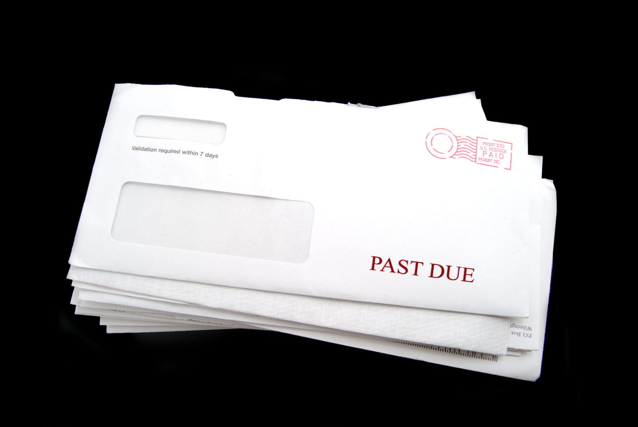 Past Due Envelope
